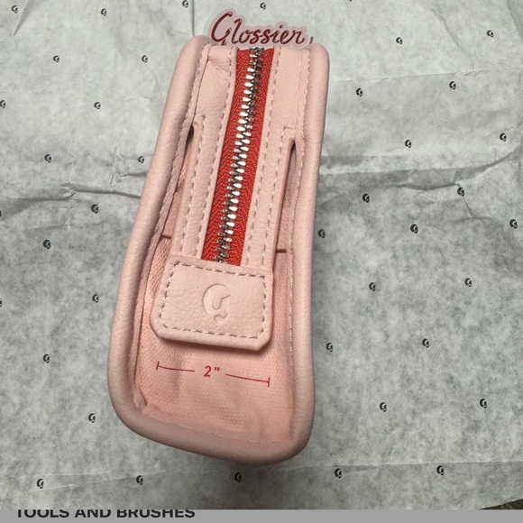 Glossier | Makeup | Glossier Philadelphia Mini Pink Beauty Bag Nwt ...